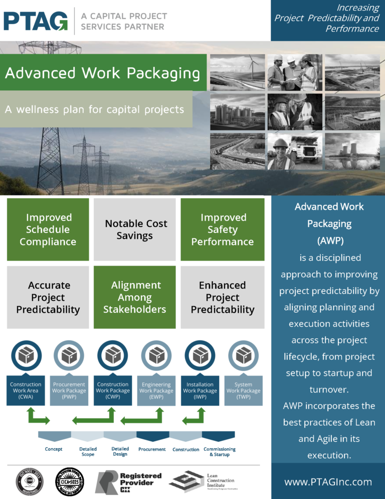 Advanced Work Packaging - PTAG