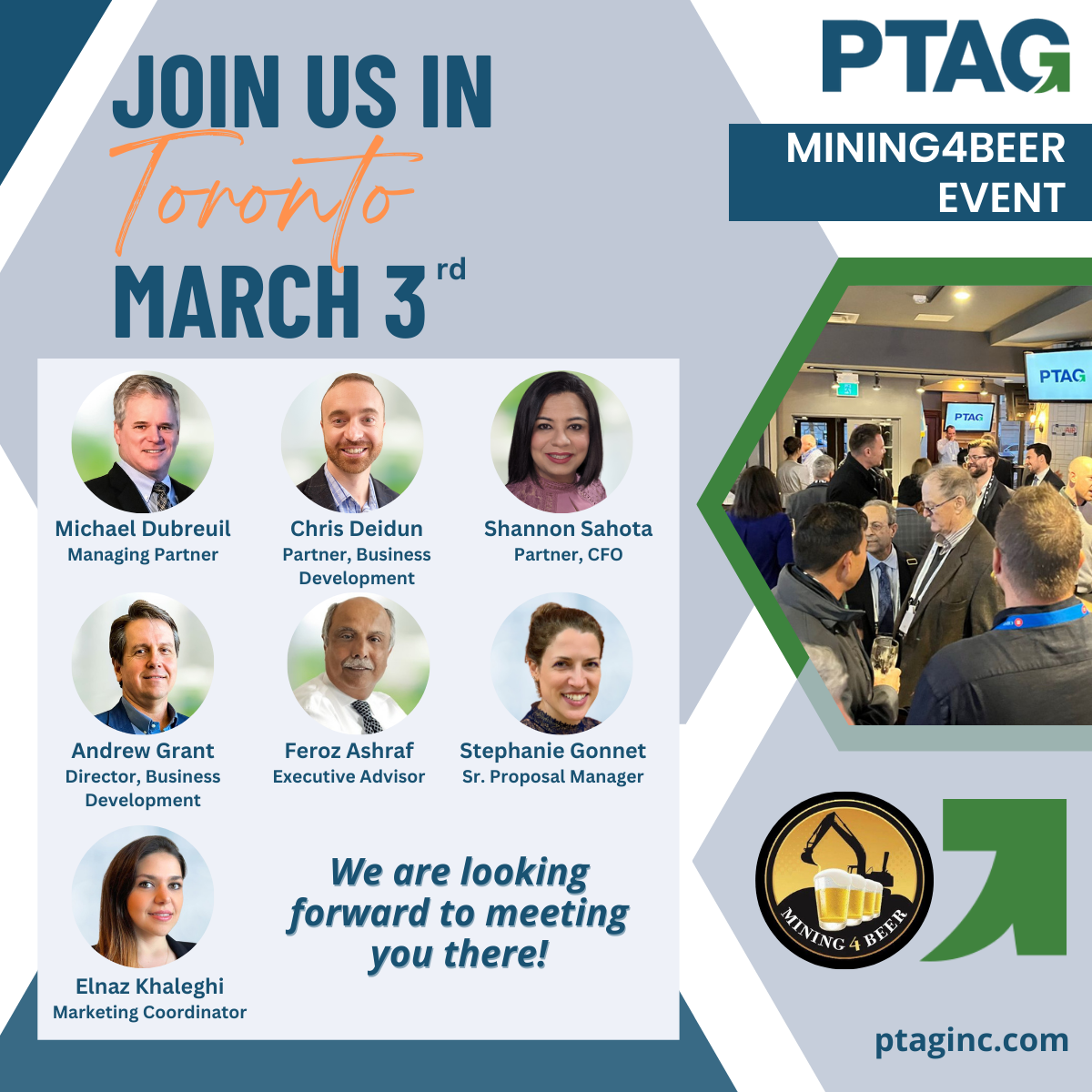 Mining4Beer Event at PDAC2024 Convention - PTAG
