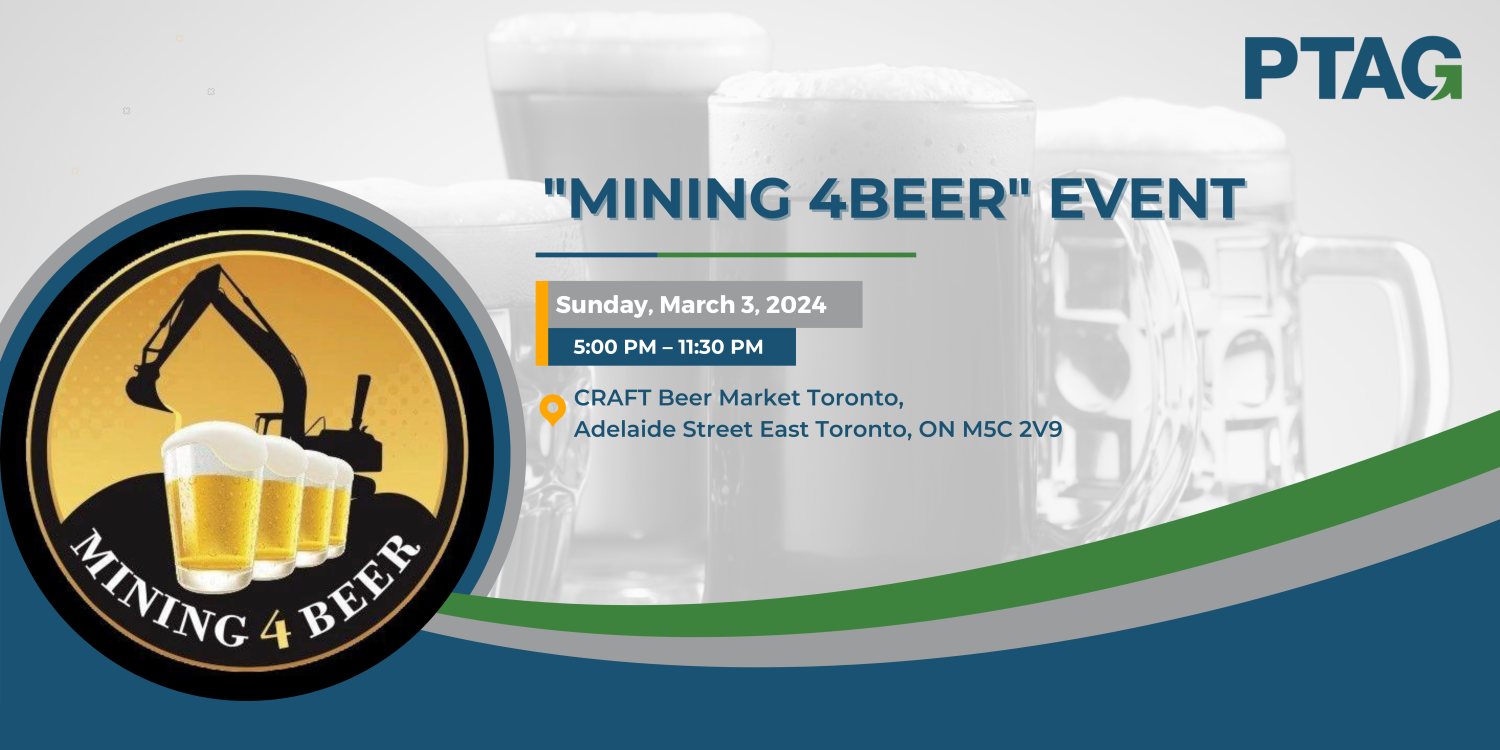 Mining4Beer Event at PDAC2024 Convention - PTAG