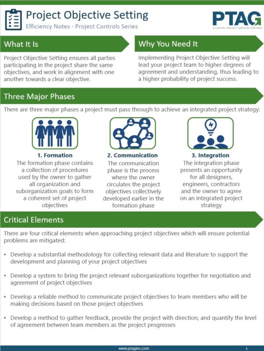 Project Controls - PTAG